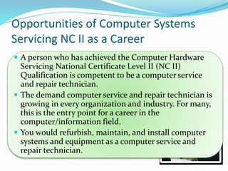 381091947 introduction-computer-systems-servicing-nc-ii | PPTX