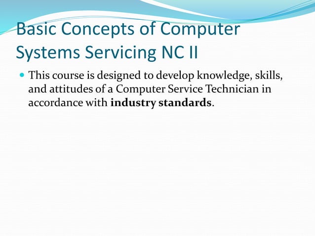 381091947 introduction-computer-systems-servicing-nc-ii | PPTX