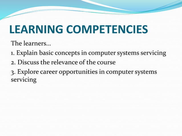 381091947 introduction-computer-systems-servicing-nc-ii | PPTX