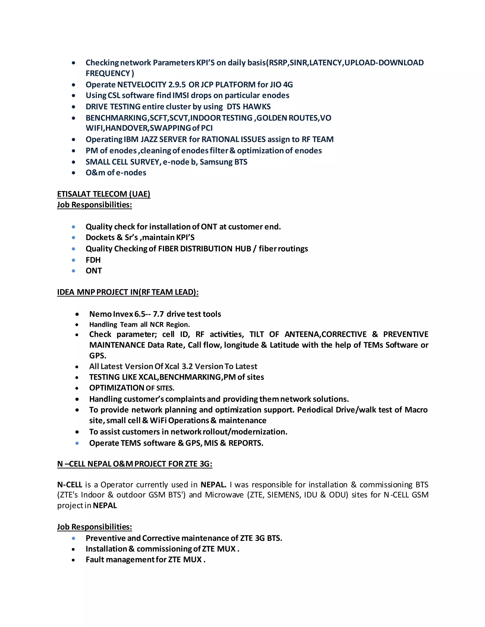 RESUME VISHAL | DOCX