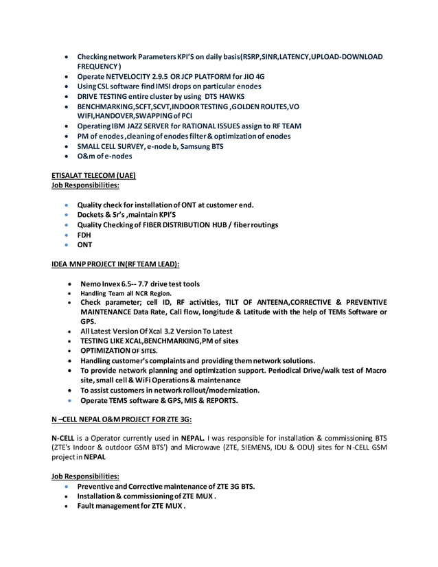 RESUME VISHAL | PDF