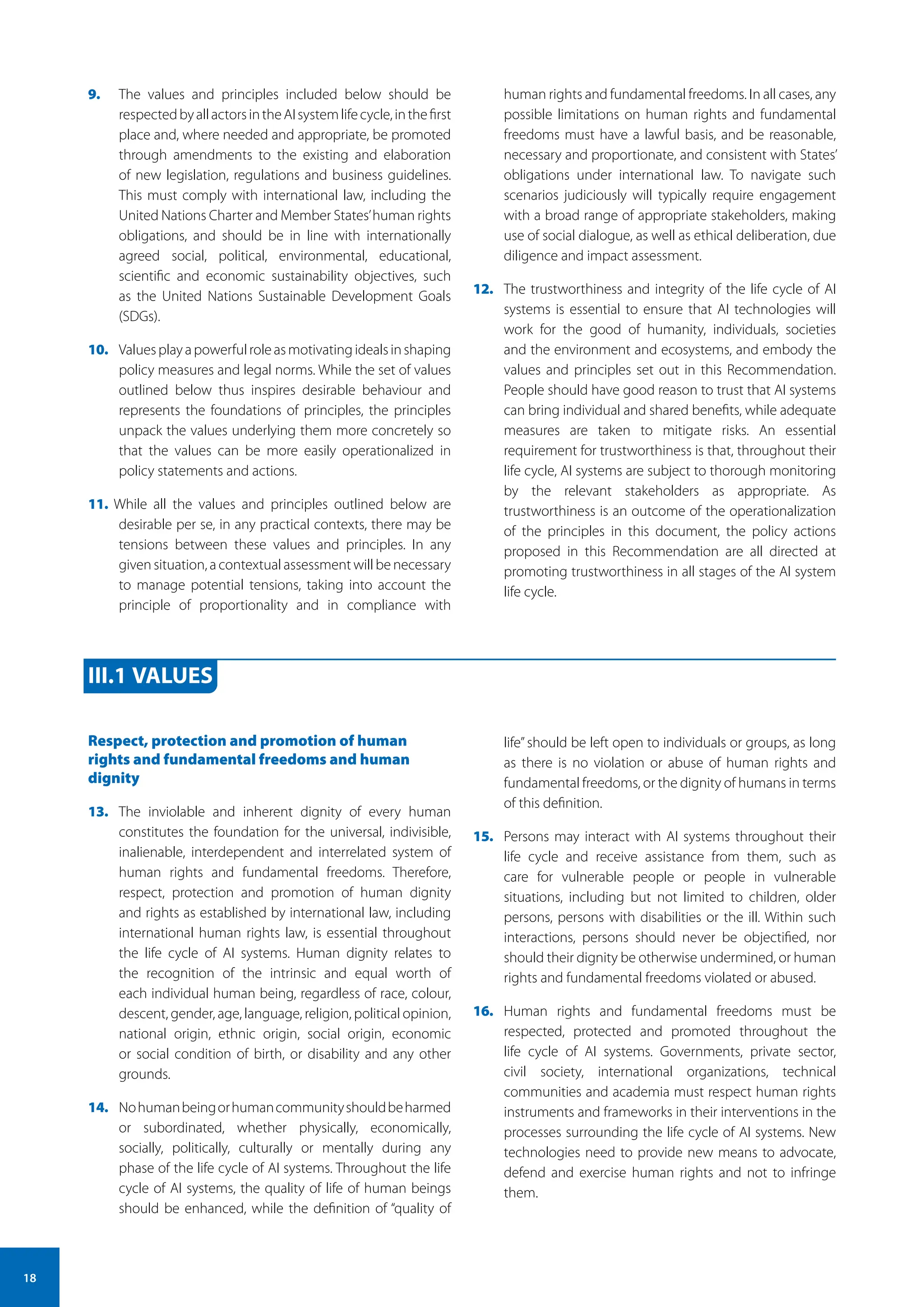 Recommendation on the Ethics of Artificial Intelligence | PDF