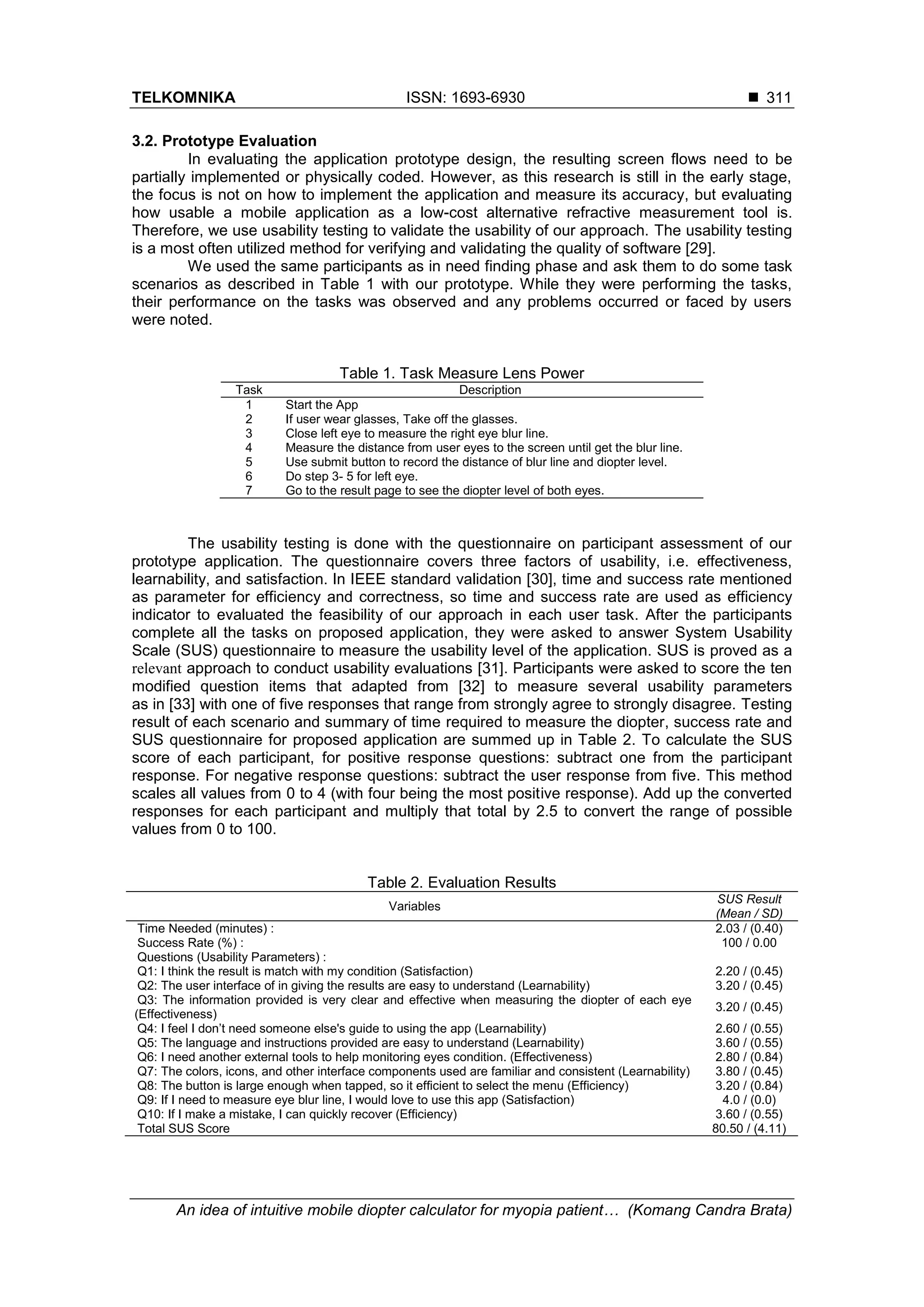 An idea of intuitive mobile diopter calculator for myopia patient | PDF