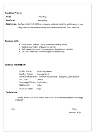 Resume | DOCX