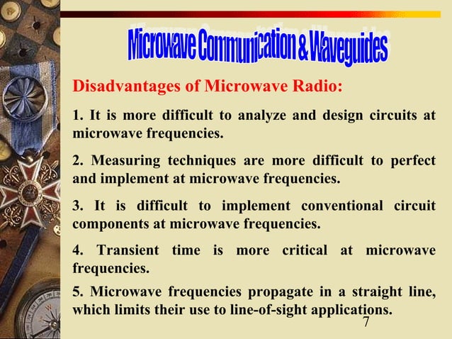microwave-communication-wave-guides | PPT | Physics | Science