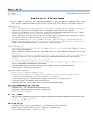 Frye, Rebecca.Resume | PDF