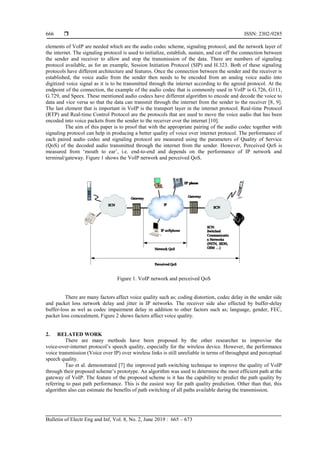 Improved voice quality with the combination of transport layer & audio ...
