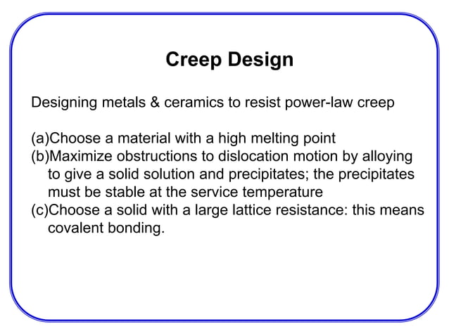 3814931 creep resistance | PPT