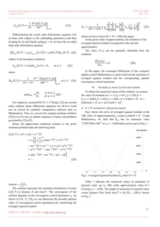 Analytic Analysis for Oil Recovery During Cocurrent Imbibition in Inclined Homogeneous Porous ...