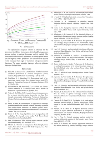 Analytic Analysis for Oil Recovery During Cocurrent Imbibition in ...