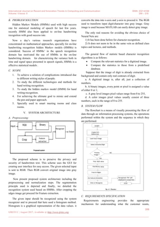 Online Handwriting Recognition using HMM | PDF