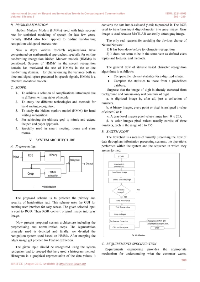 Online Handwriting Recognition using HMM | PDF