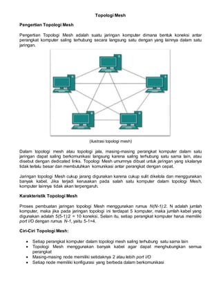 Topologi Jaringan | DOCX
