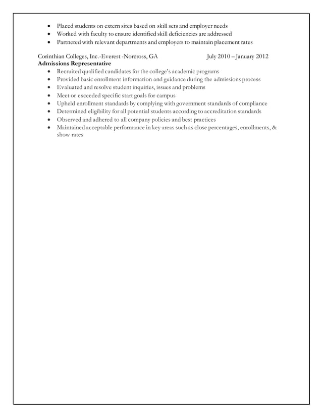 jamieresumerevised | PDF