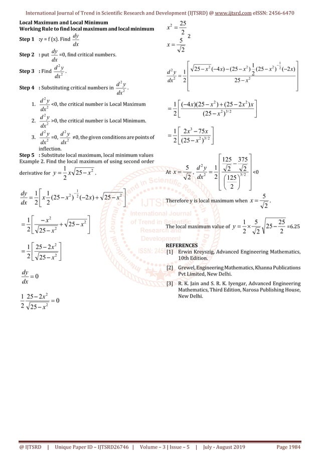 Easy Finding Extreme Values of a Function | PDF
