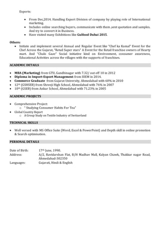 dipak resume | PDF