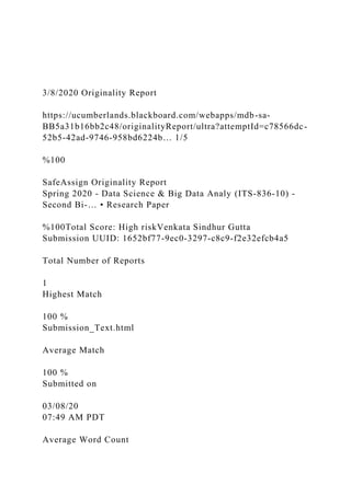 382020 Originality Reporthttpsucumberlands.blackboard.docx