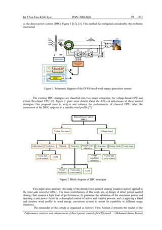 Performance analysis and enhancement of direct power control of DFIG based wind system | PDF