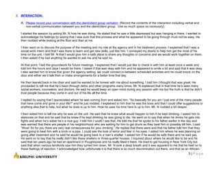 Process Recording #1 | PPT