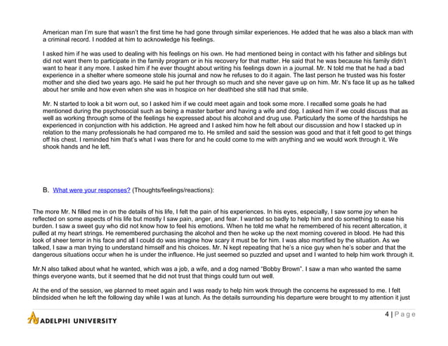 Process Recording #1 | PPT