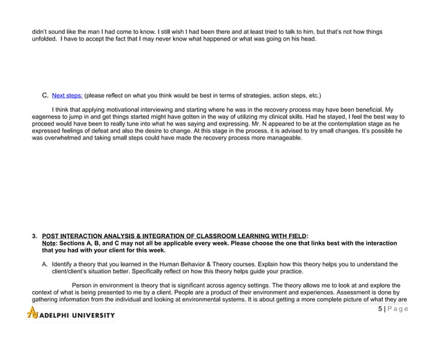 Process Recording #1 | PPT