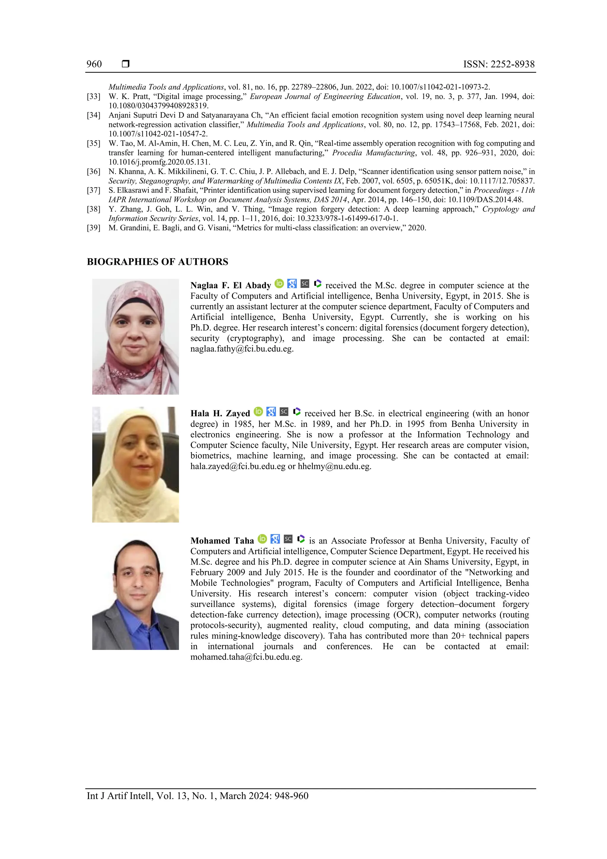 Source Printer Identification Using Convolutional Neural Network And Transfer Learning Approach