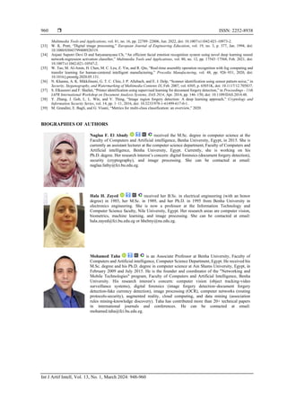 Source printer identification using convolutional neural network and ...