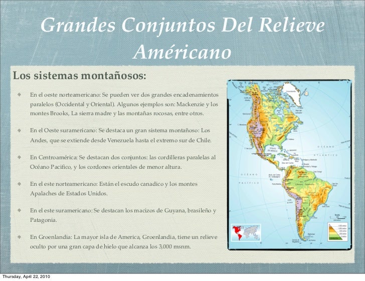 Geografía Física de América