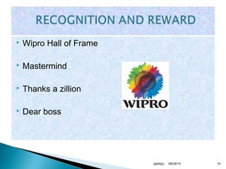38239056 wipro-ppt | PPT
