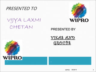 38239056 wipro-ppt | PPT