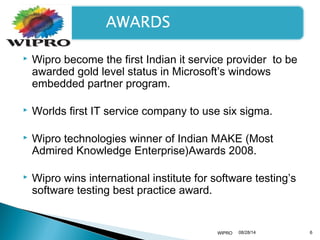 38239056 wipro-ppt | PPT