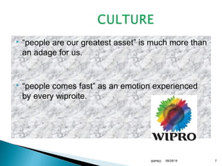 38239056 wipro-ppt | PPT