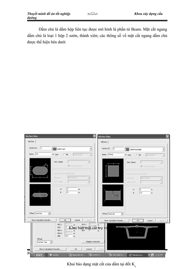 Thiết Kế Cầu Dầm Super T Căng Sau (Kèm Bản Vẽ Autocad) | PDF