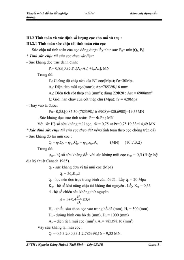 Thiết Kế Cầu Dầm Super T Căng Sau (Kèm Bản Vẽ Autocad) | PDF