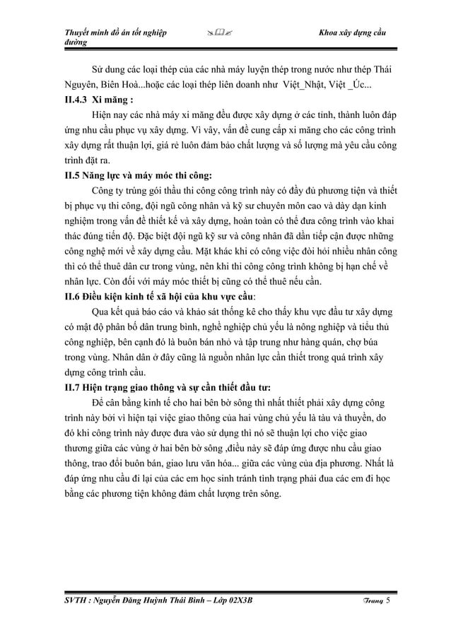 Thiết Kế Cầu Dầm Super T Căng Sau (Kèm Bản Vẽ Autocad) | PDF