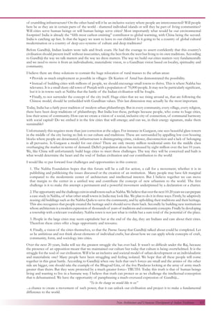 New Architecture and Urbanism Development of Indian Traditions ...