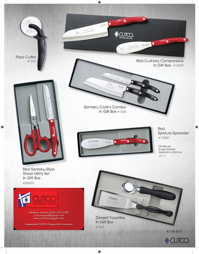 Cutco.Closing.Gifts | PDF