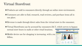 E-commerce Business Models | PPTX