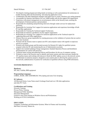 Darrell_Williams_resume Server | DOC