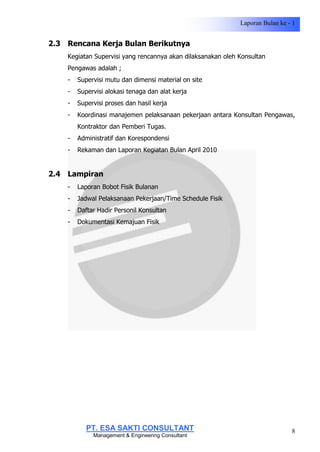 382772936-Laporan-Pengawasan-konsultan-Kec-Pinang-Bulan-1.doc