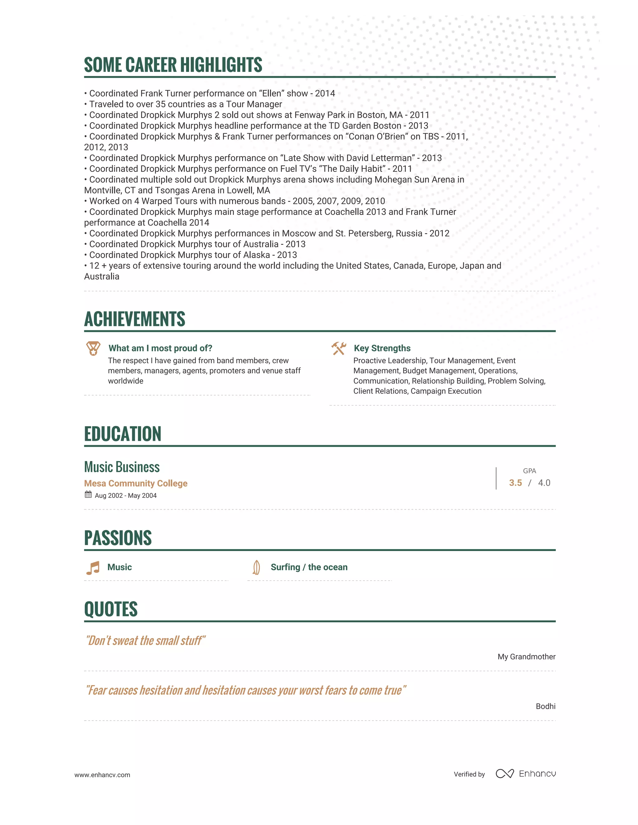 Eric Pinkos 2016 | PDF