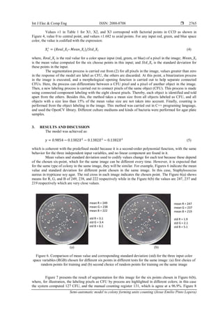 Semi-automatic model to colony forming units counting | PDF | Biological Sciences | Science