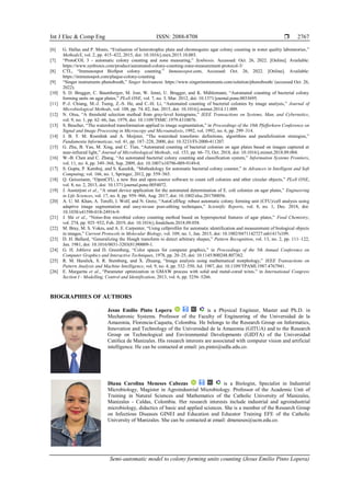 Semi-automatic model to colony forming units counting | PDF | Biological Sciences | Science