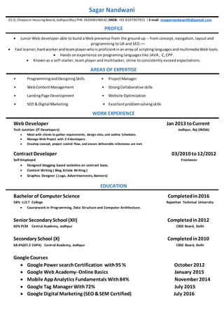 Resume | PDF