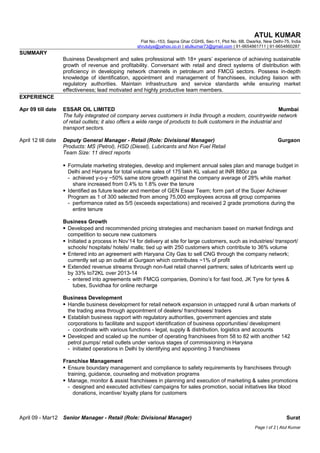 Atul_Kumar - Resume | DOC