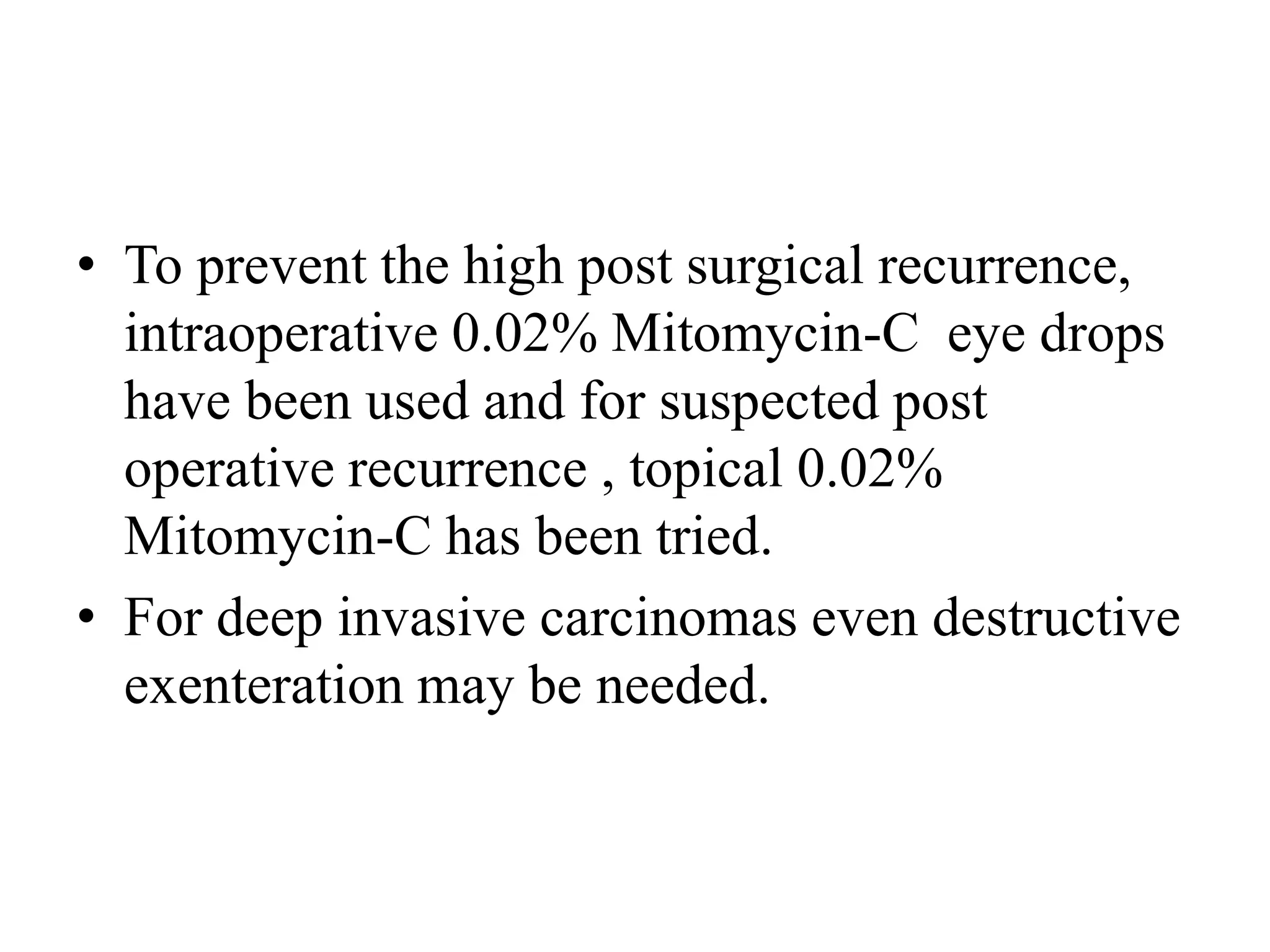 Surgical Excision Of Limbal Squamous Cell Carcinoma With Cryotherapy ...