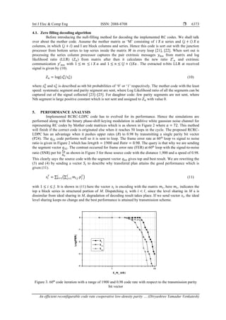 An efficient reconfigurable code rate cooperative low-density parity check codes for gigabits ...