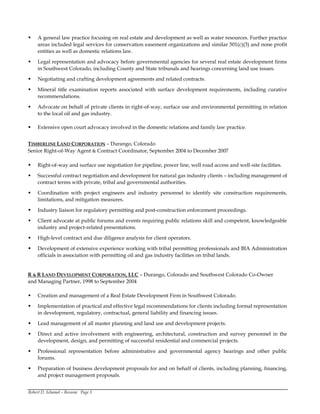 Schamel Resume 2016.3 | PDF | Legal Services Industry | Industries