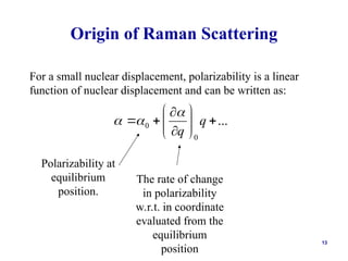 spectroscopy , raman and organic chemistry | PPT