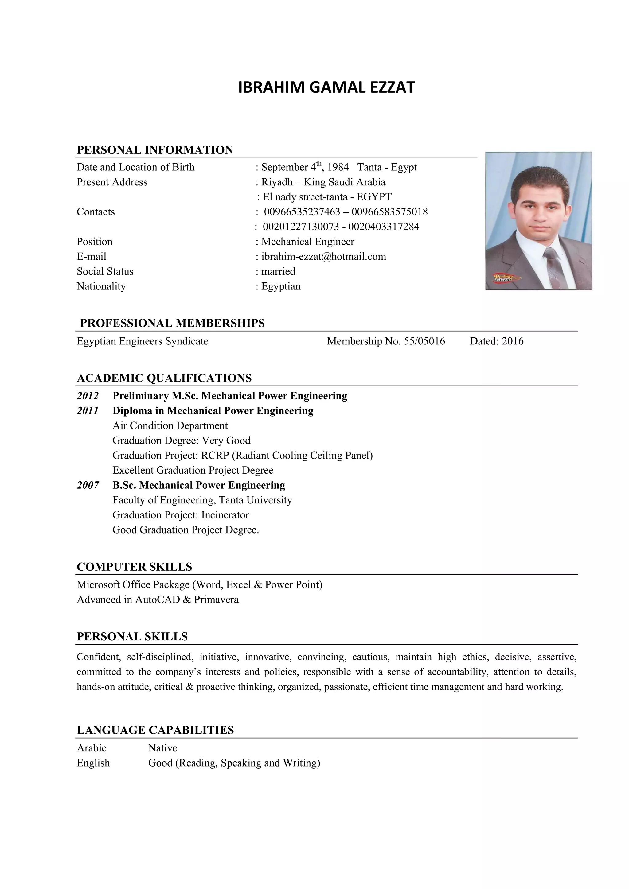 IBRAHIM EZZAT-march2016, | PDF